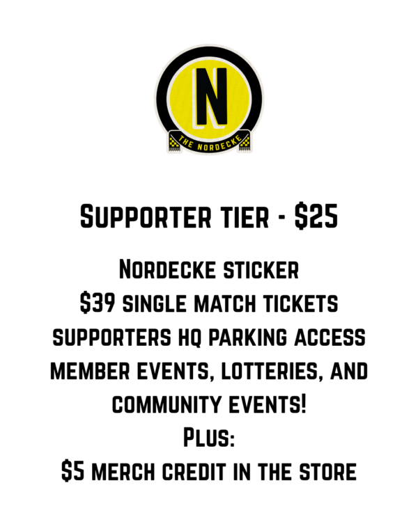 2026 Nordecke Supporter Membership – The Nordecke